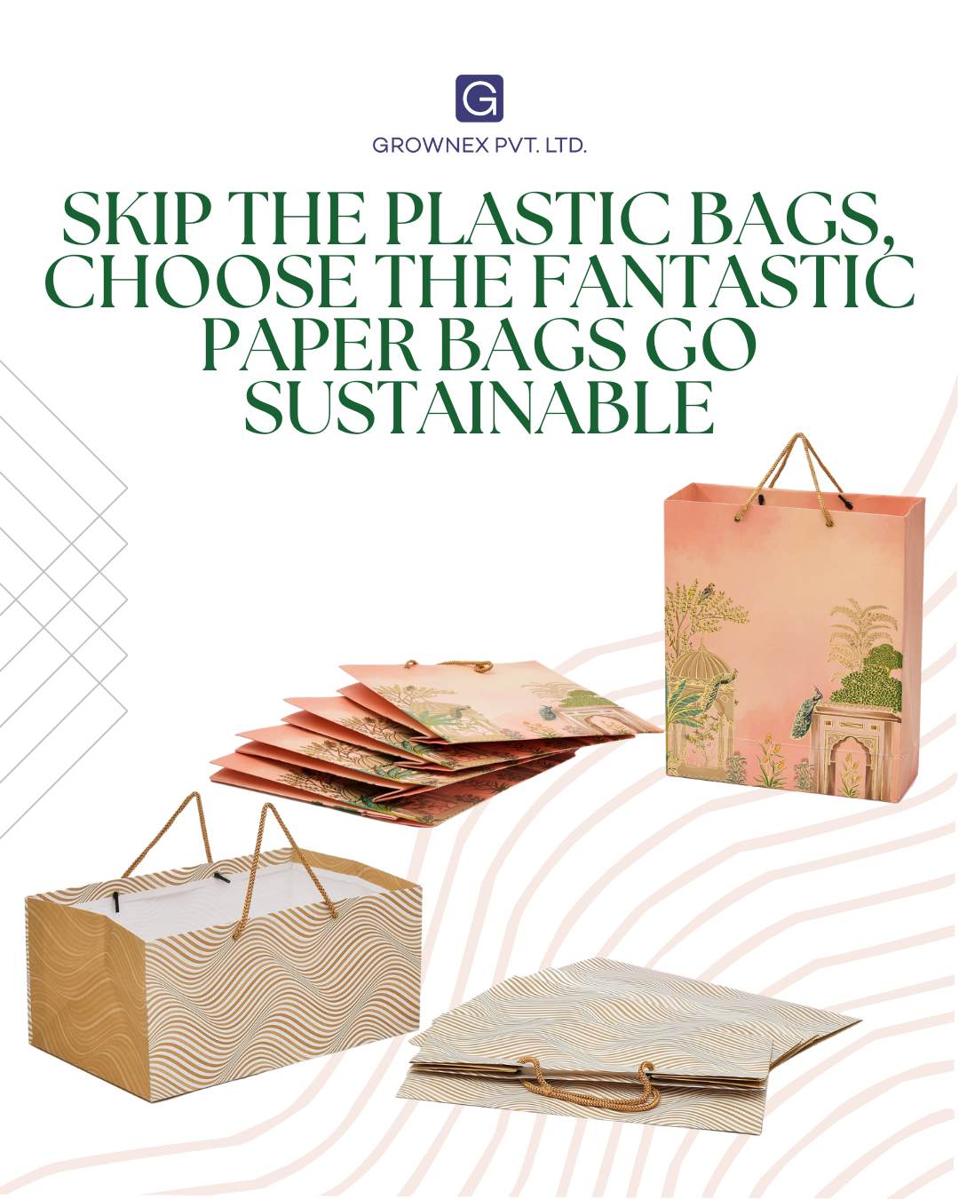 Skip the Plastic Bags: Discover Sustainable Paper Bag Solutions ...
